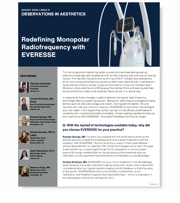 EVERESSE: Non-Invasive Monopolar RF Device