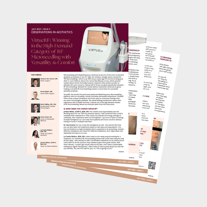 VirtueRF: Versatile RF Microneedling Platform